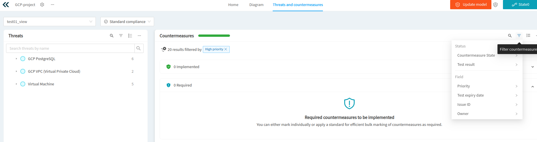How to Manage Custom Views in Countermeasures