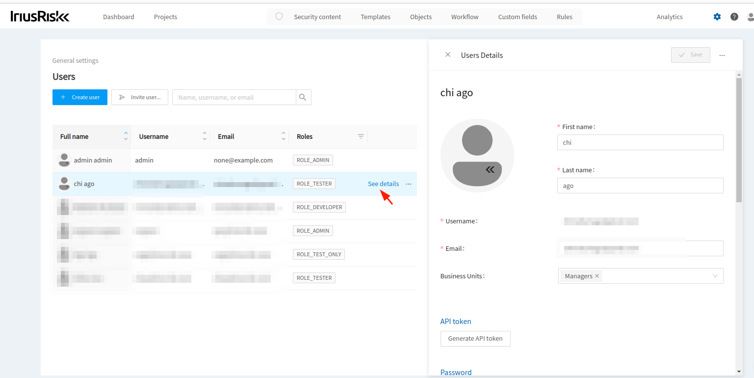 Comprehensive Guide to Managing Users in IriusRisk