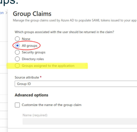 User Not Assigned Role from Azure Group After SAML Login