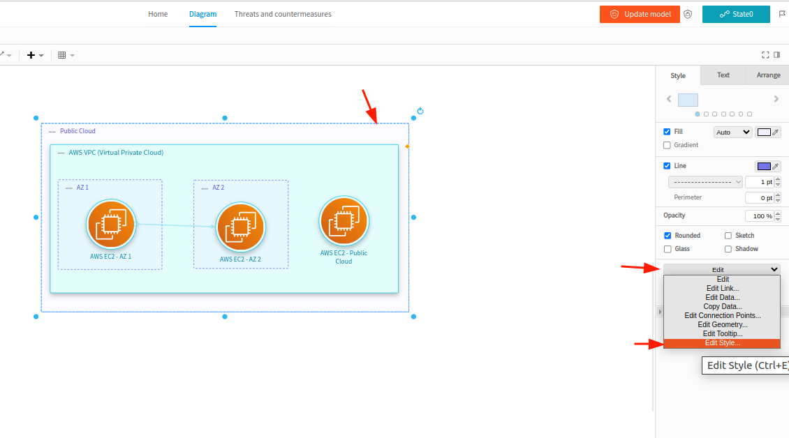 How to import a diagram from DEV to PROD